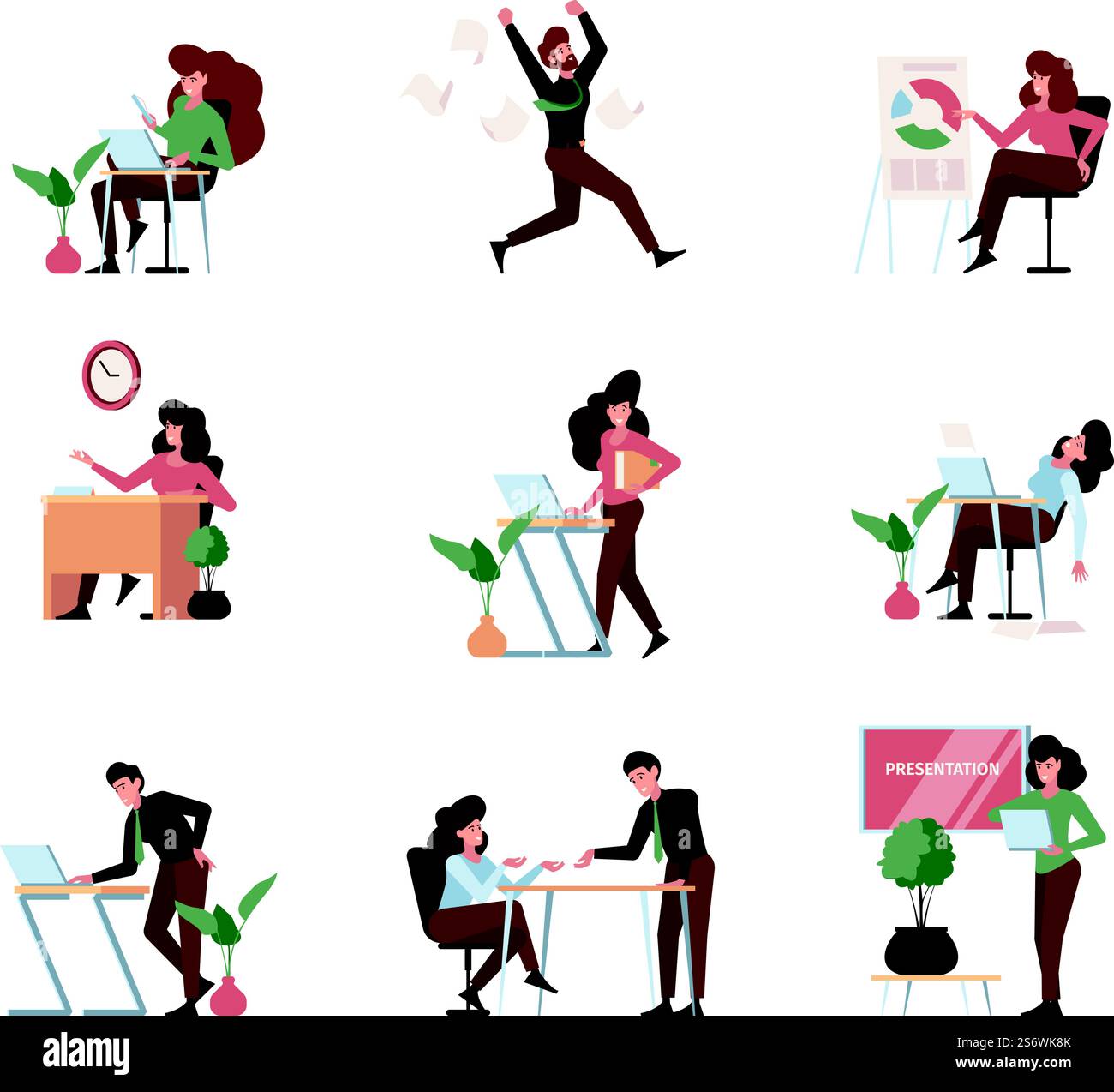 Business people. Activities office managers talking brainstorming ...