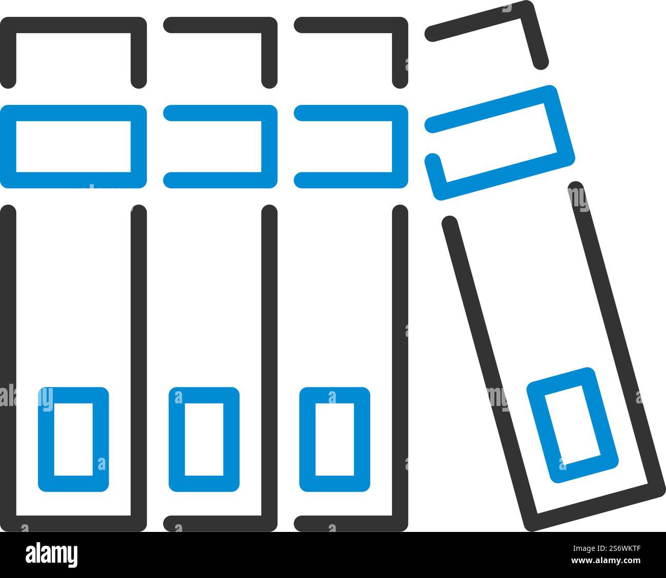 Code Of Laws Icon. Editable Bold Outline With Color Fill Design. Vector ...