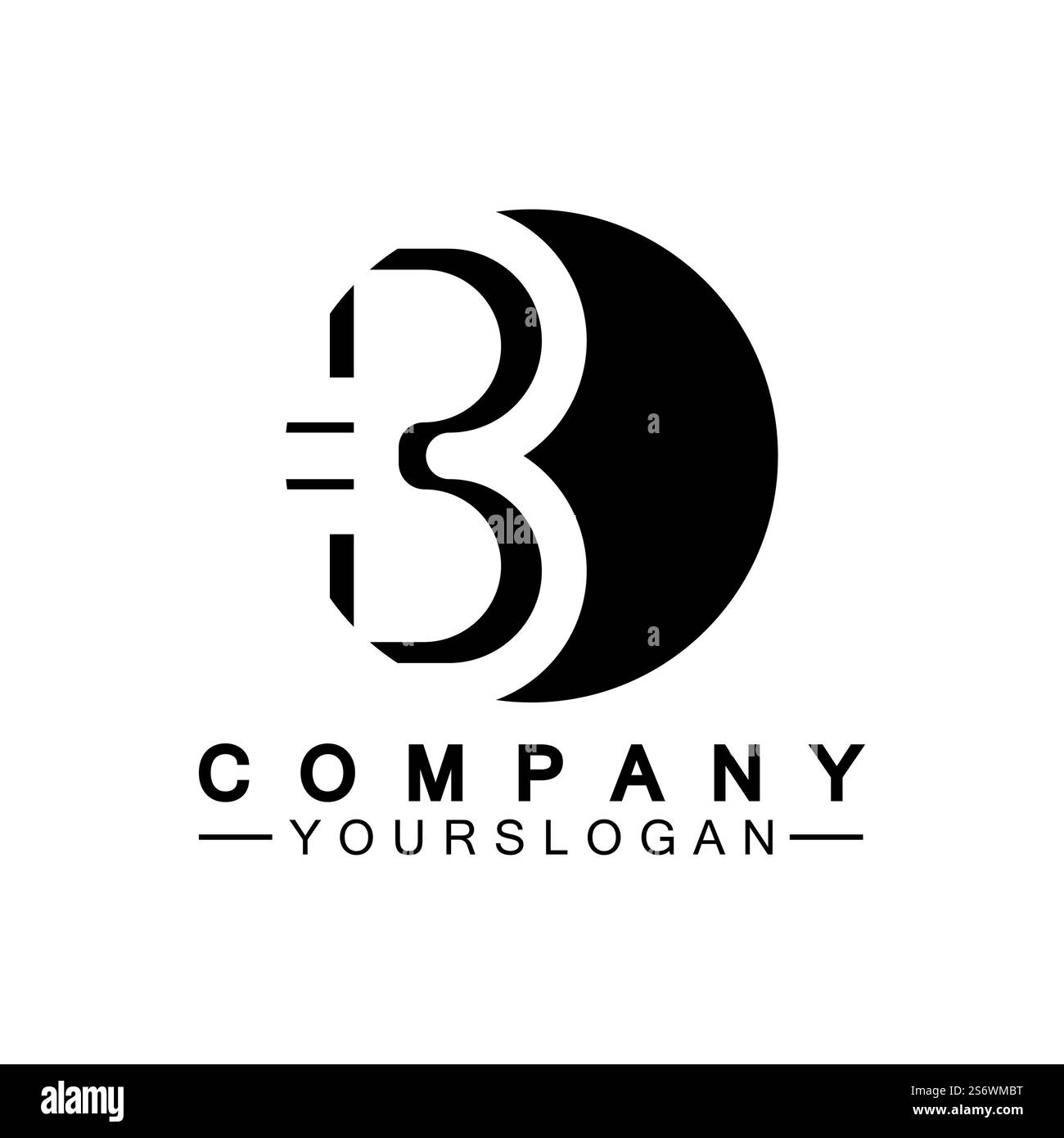 letter B logo vector, letter B business logo,Modern unique creative B ...