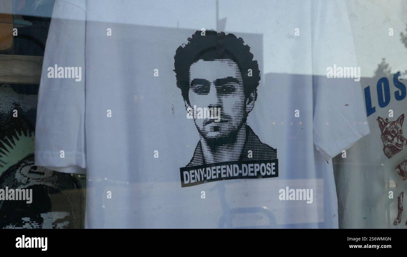 Los Angeles, California, USA 16th January 2025 Luigi Mangione Deny ...