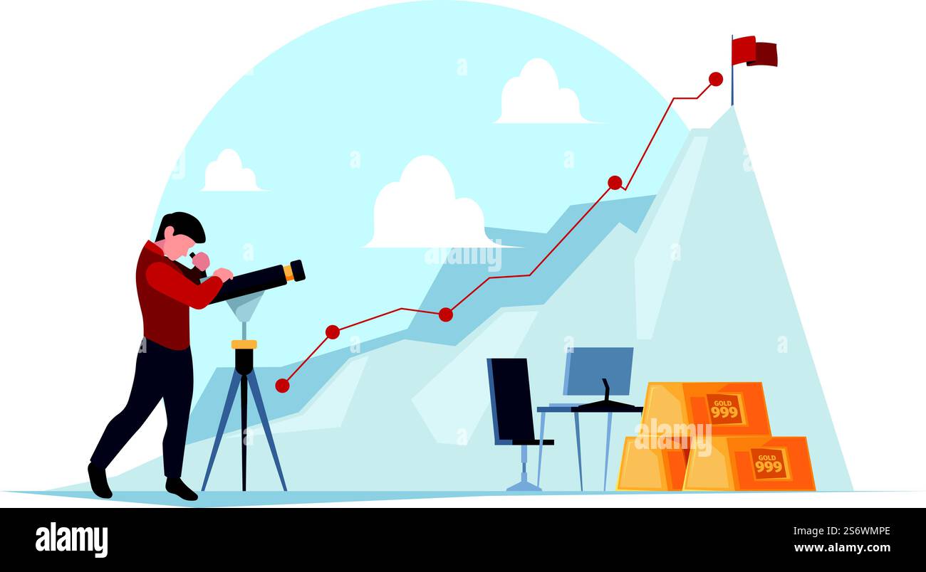 Opportunity exploring Stock Vector Images - Alamy