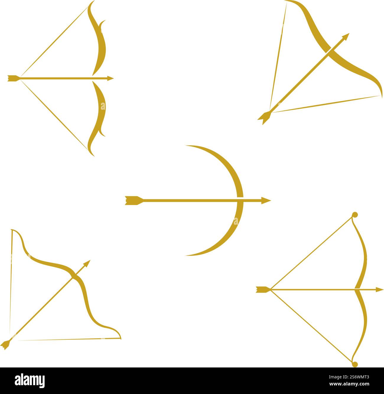 Archery logo vector ilustration flat design Stock Vector Image & Art ...
