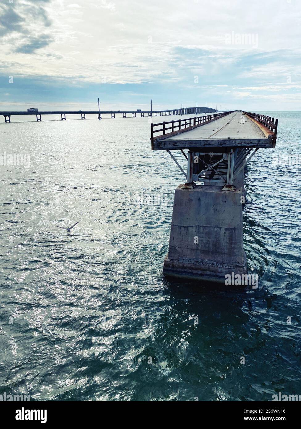Bahia Honda Railroad Bridge in Big Pine Key, Florida, in the Florida ...