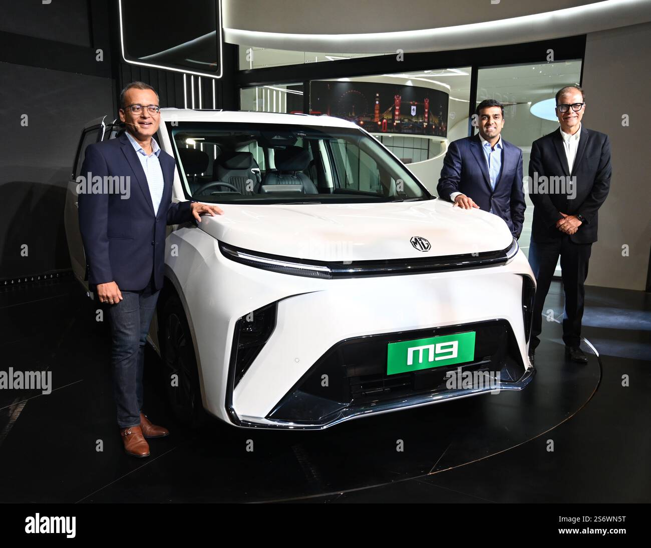 New Delhi, India. 17th Jan, 2025. NEW DELHI, INDIA - JANUARY 17: JSW MG ...