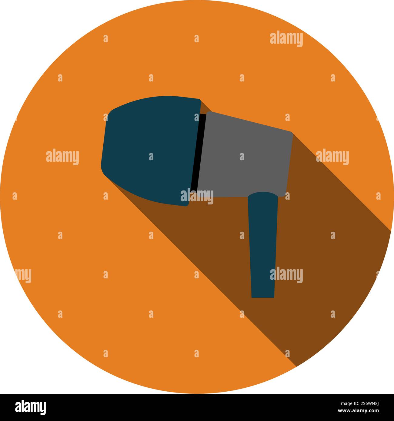 Headset Icon. Editable Bold Outline With Color Fill Design. Vector ...