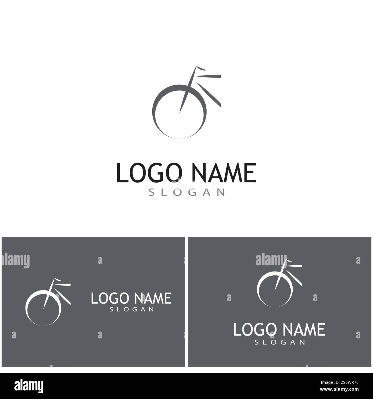 Cycling Logo Template vector symbol nature Stock Vector Image & Art - Alamy