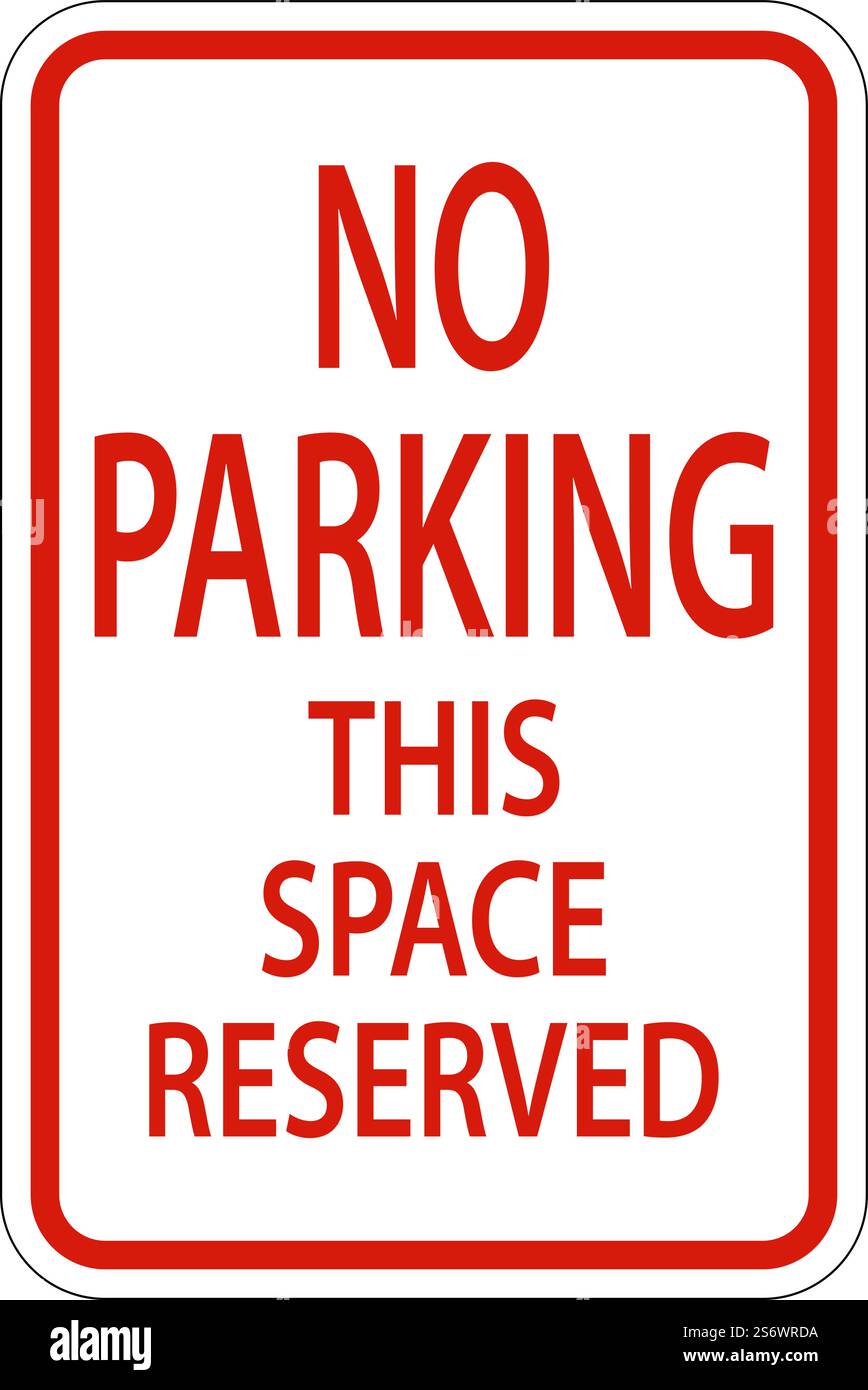 Space reserved wheelchair Stock Vector Images - Alamy