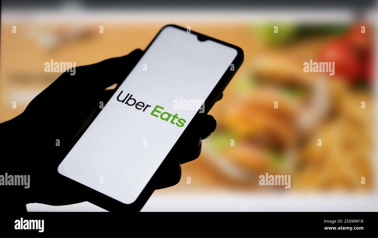 Uber eats logos hi-res stock photography and images - Alamy