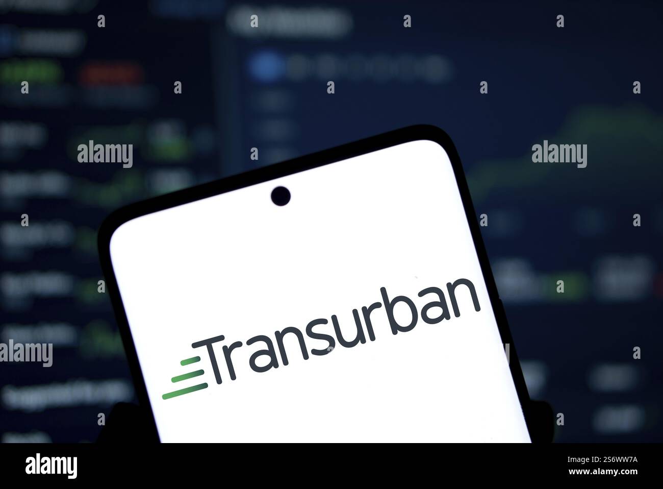 Dhaka, Bangladesh- 16 jan 2025, Transurban logo is displayed on ...