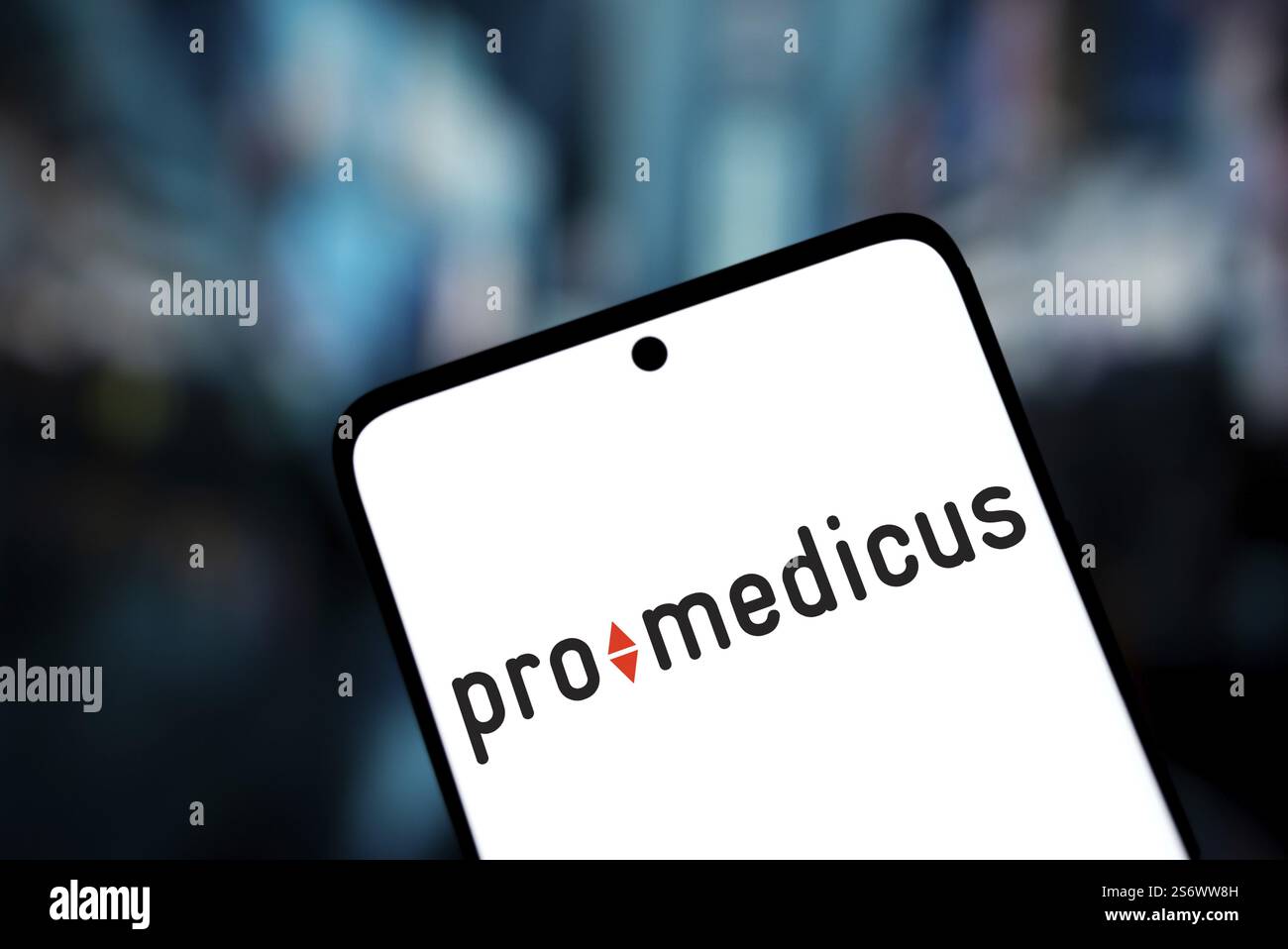 PRO Medicus logo is displayed on smartphone Stock Photo - Alamy