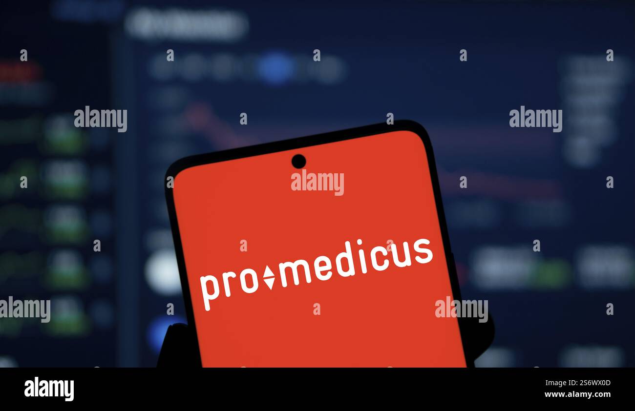 PRO Medicus logo is displayed on smartphone Stock Photo - Alamy