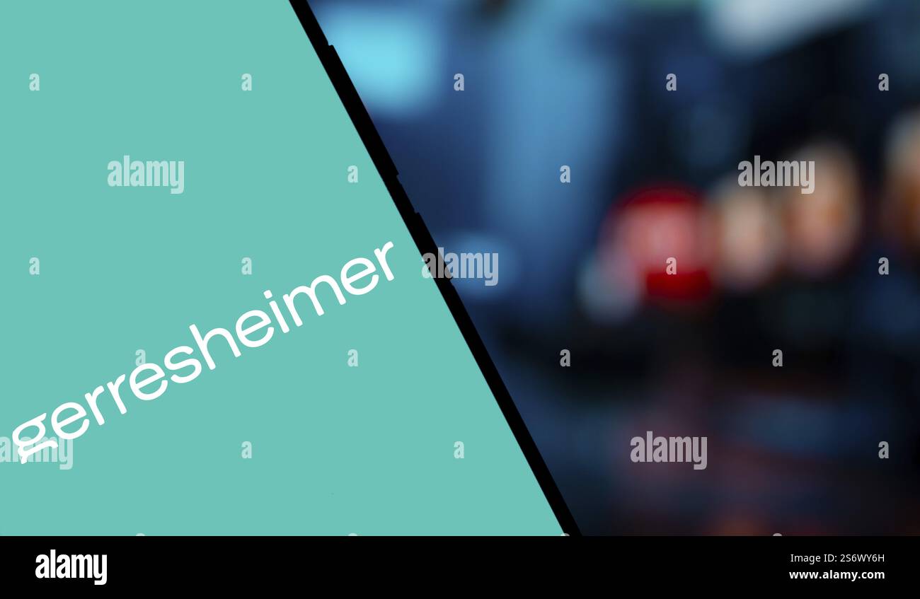 gerresheimer logo is displayed on smartphone. Gerresheimer AG is a ...