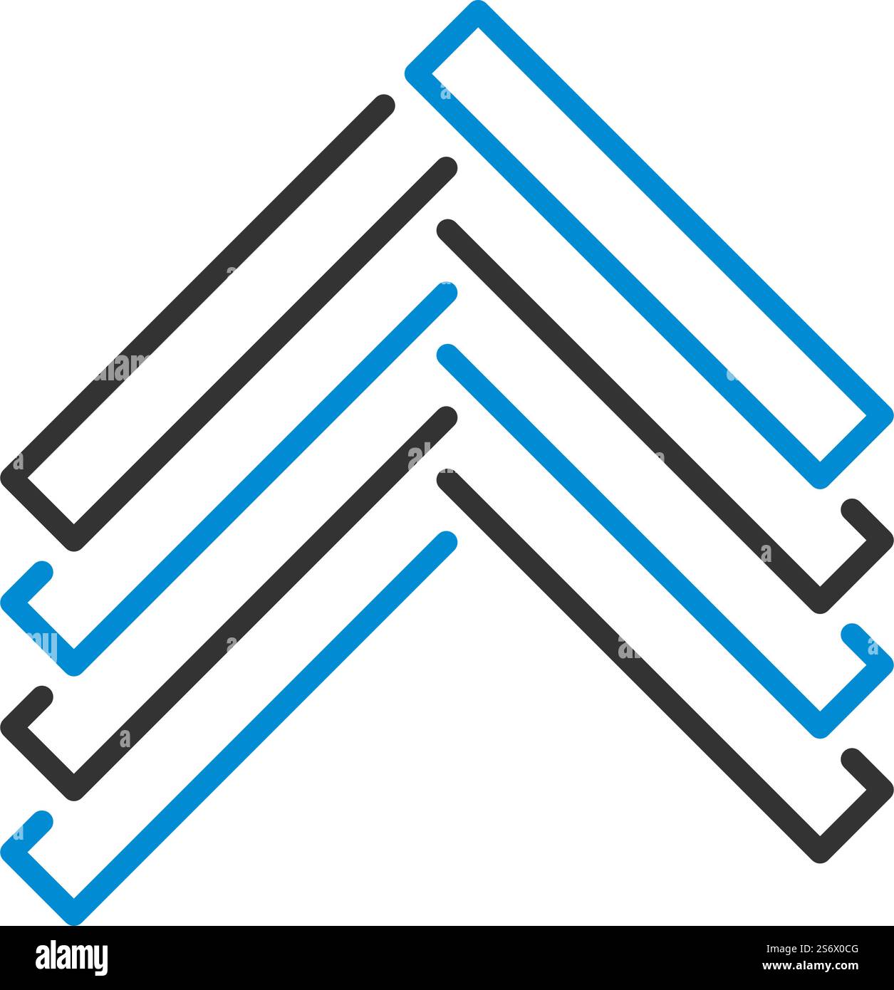 Parquet Icon. Bold outline design with editable stroke width. Vector ...