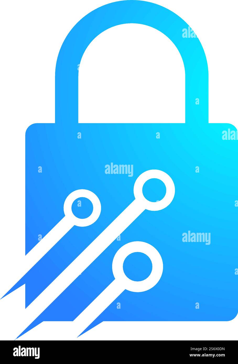 Padlock logo vector illustration design Stock Vector Image & Art - Alamy