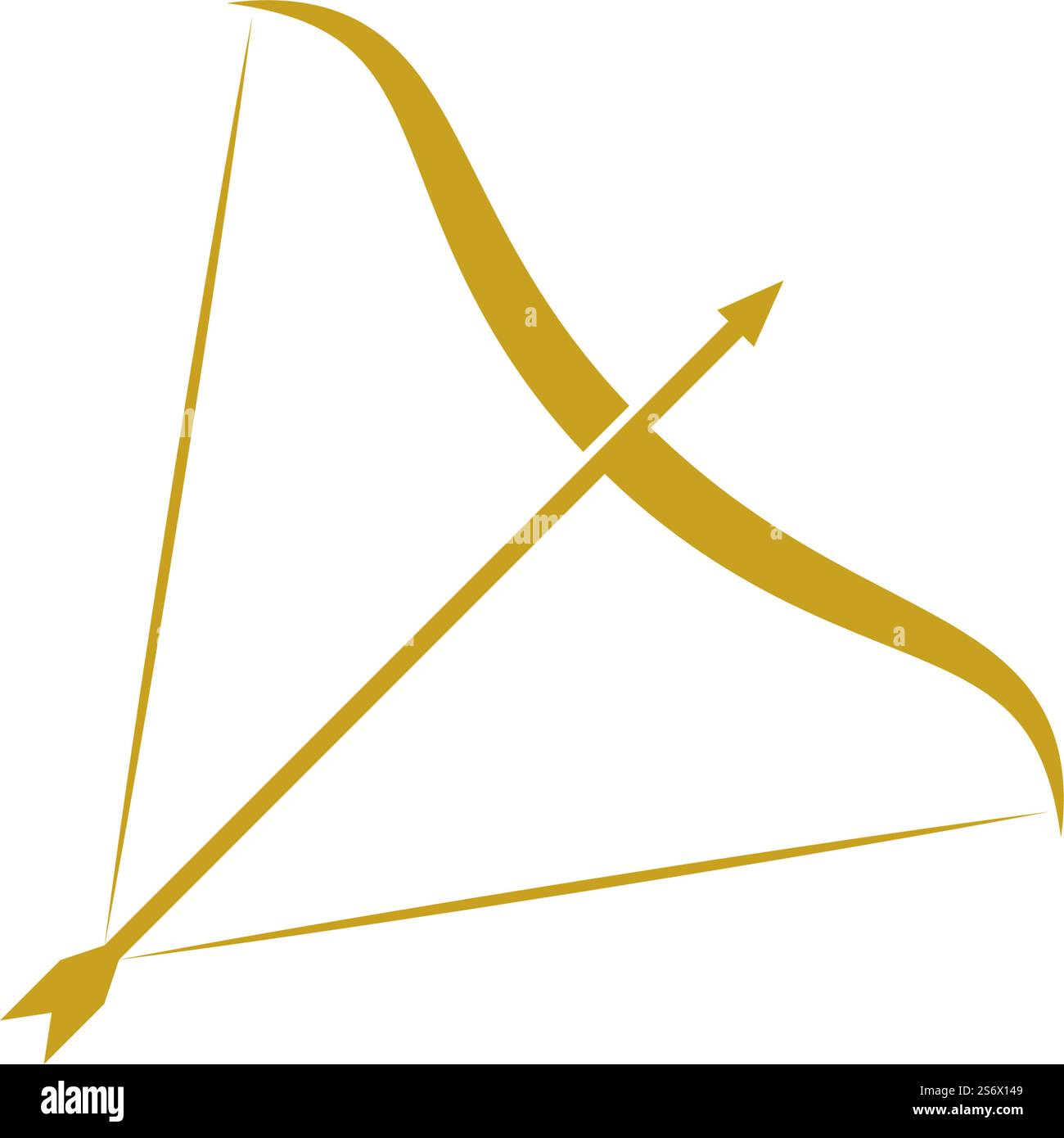 Archery logo vector ilustration flat design Stock Vector Image & Art ...