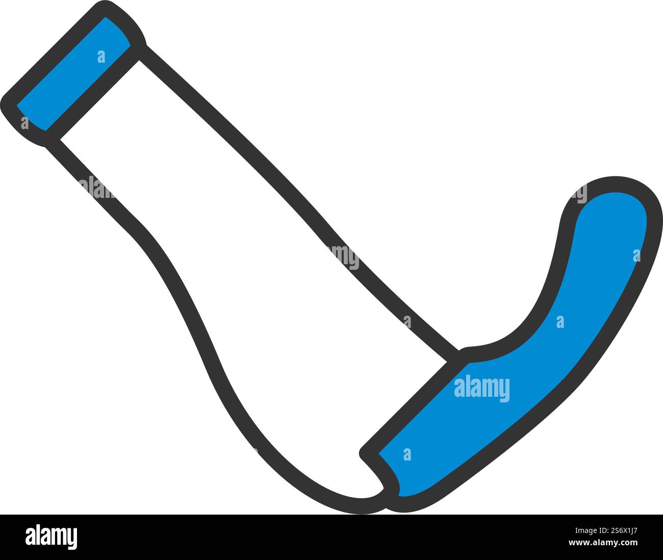 Bike Grips Icon. Editable Bold Outline With Color Fill Design. Vector ...