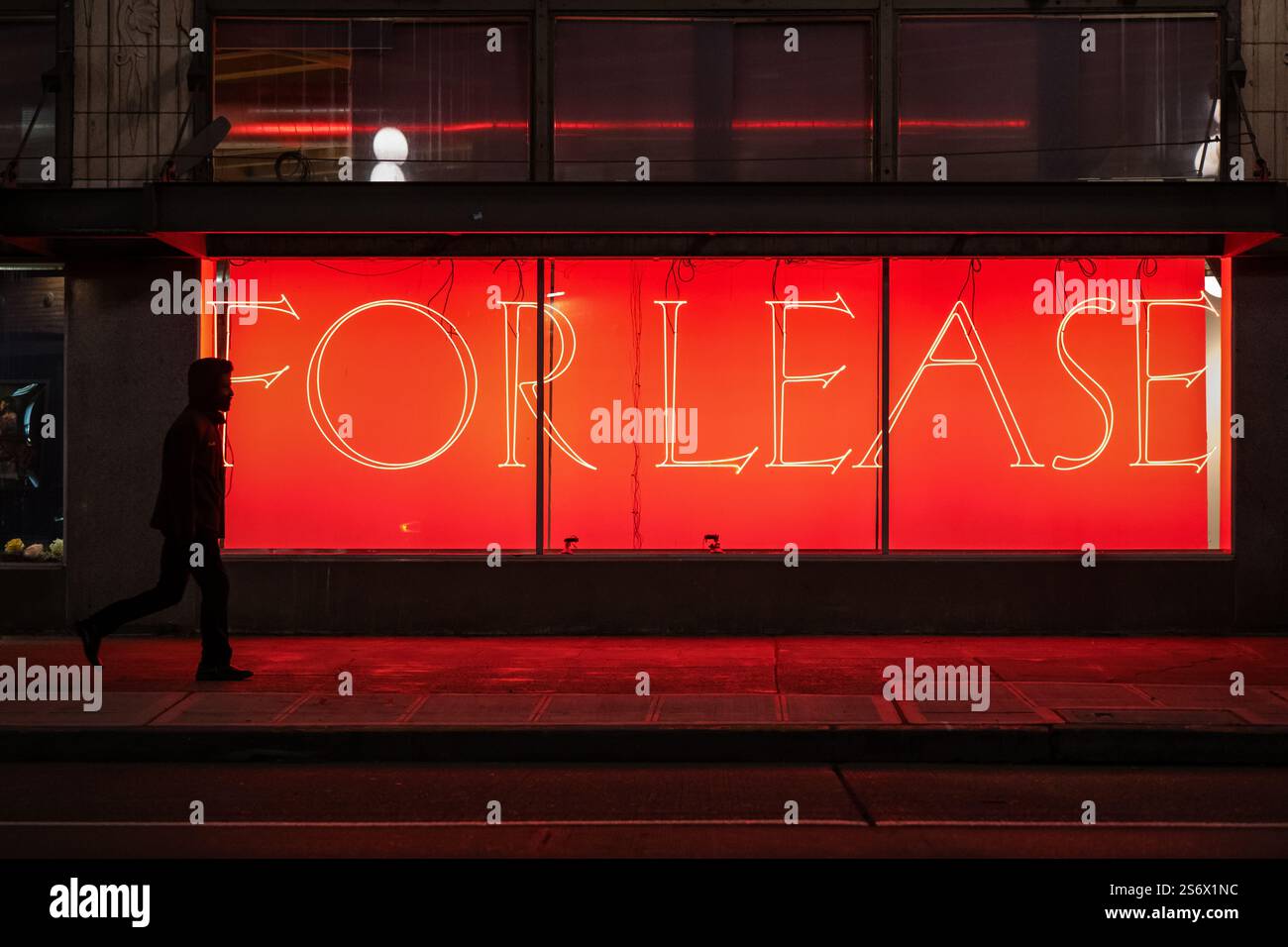 Seattle, USA. 17th Jan, 2025. Empty commercial real-estate in Pioneer ...