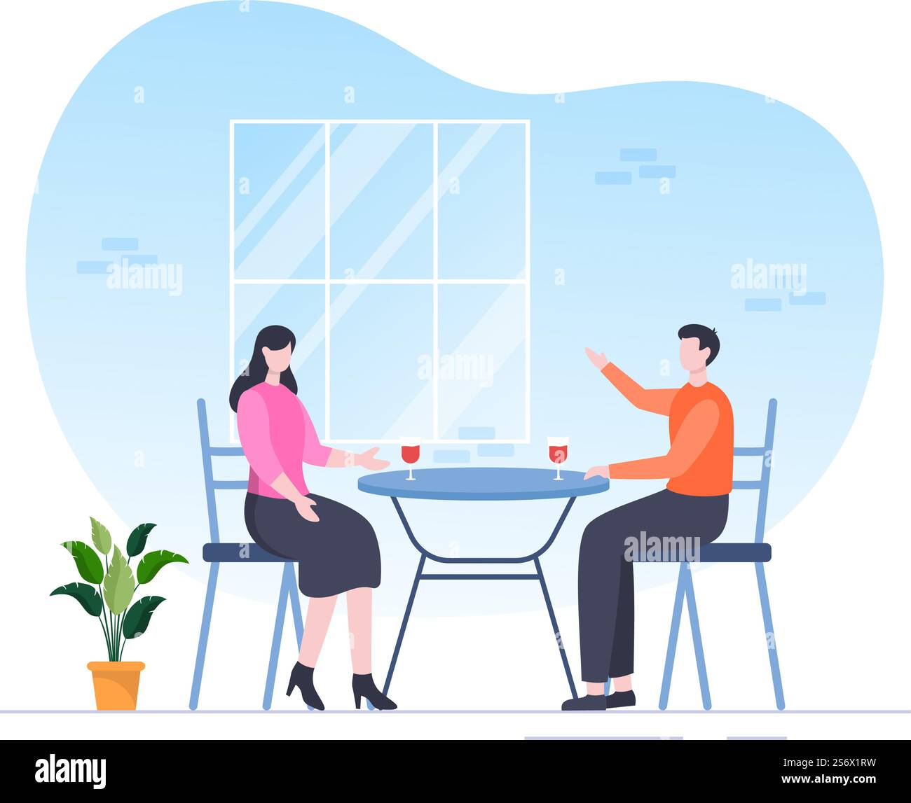 People Eating, Talking, Drinking and Working at Tables on Cafe or ...