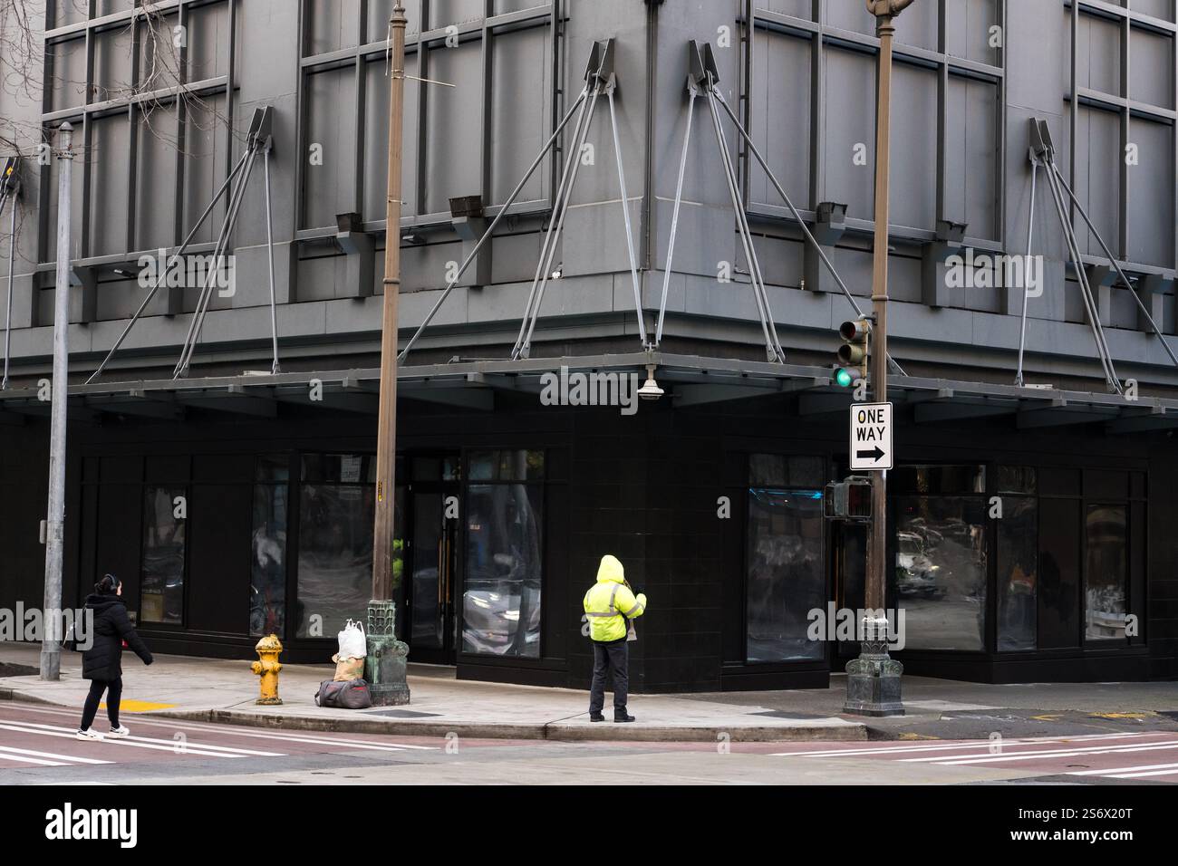 Seattle, USA. 17th Jan, 2025. Empty commercial real-estate in the ...