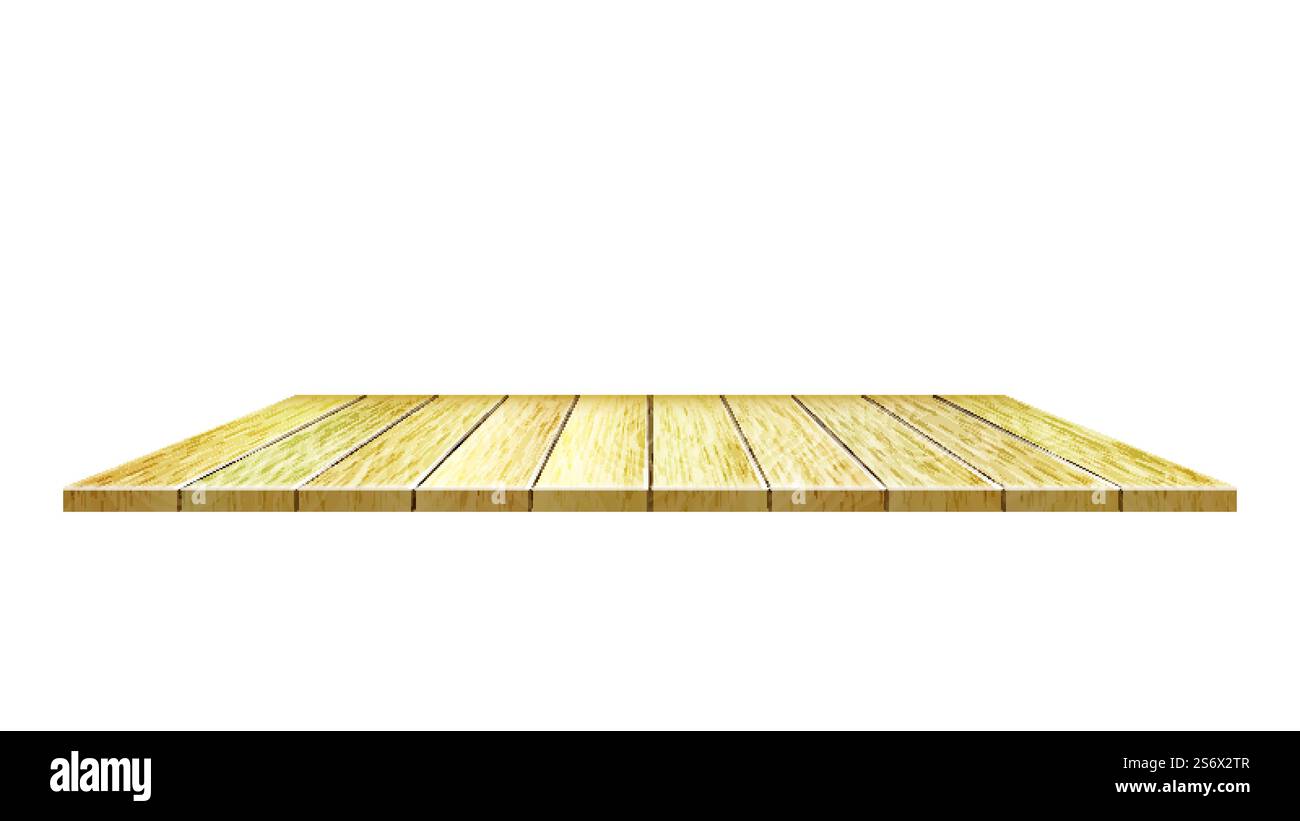 Wooden Stand Floor Surface Of Theater Scene Vector. Wooden Stand ...