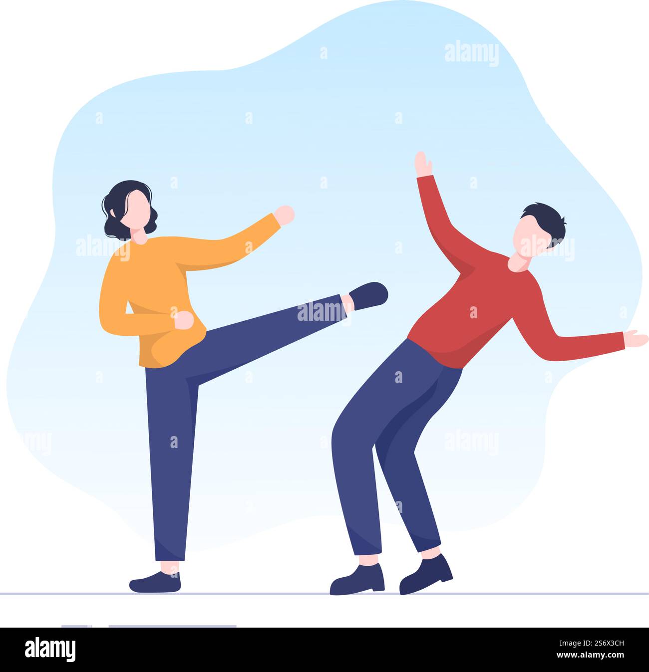 Self Defense Practice and Martial Arts Training for Fighting Criminals ...