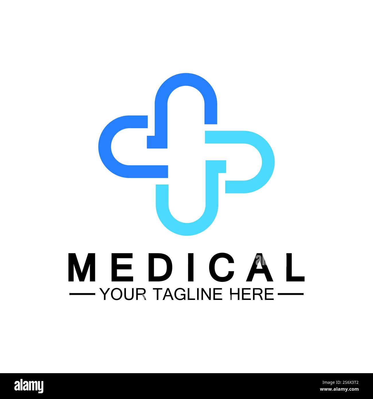 Medical Cross and Health Pharmacy Logo Vector Template Stock Vector ...