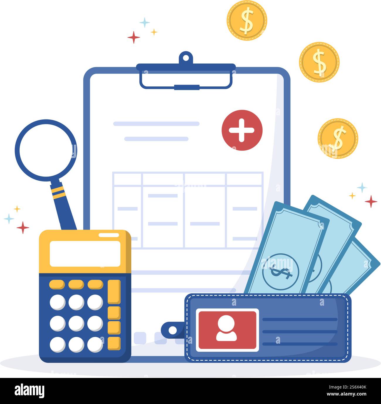 Hospital Medical Billing Service with Health Insurance Form for ...