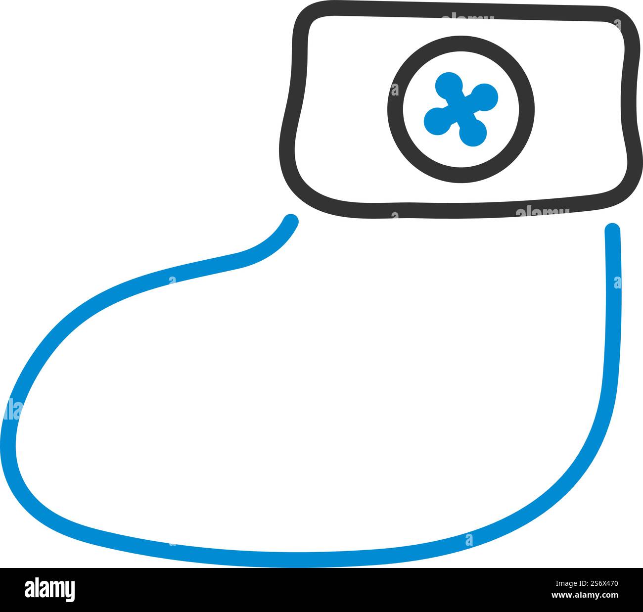 Single flat template title. Editable Bold Outline With Color Fill ...