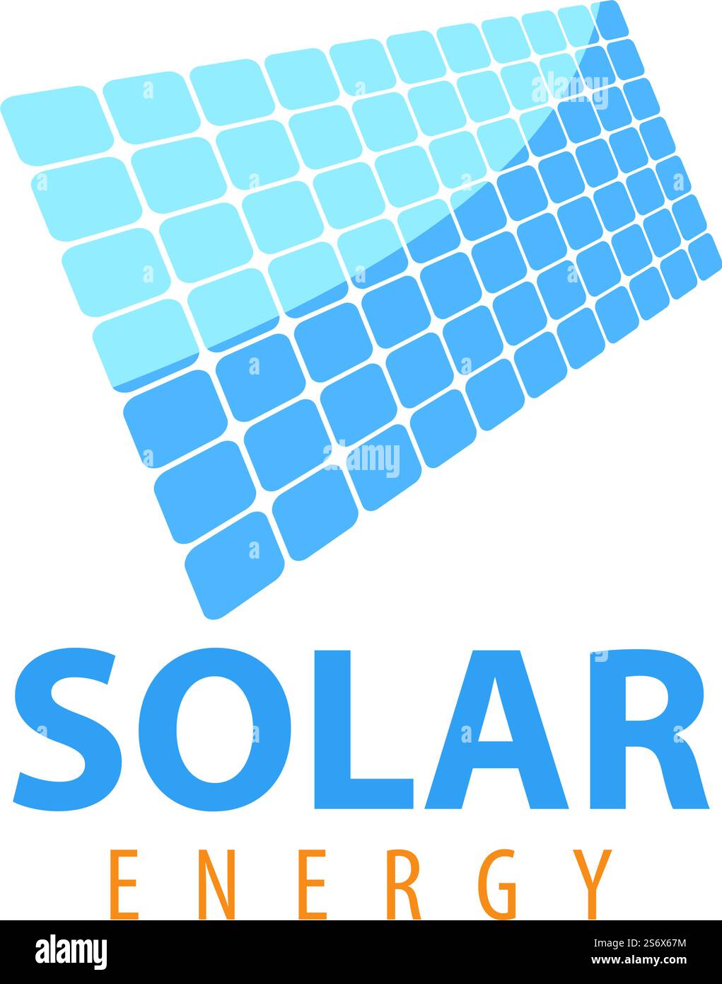 Solar panel logo vector flat design Stock Vector Image & Art - Alamy