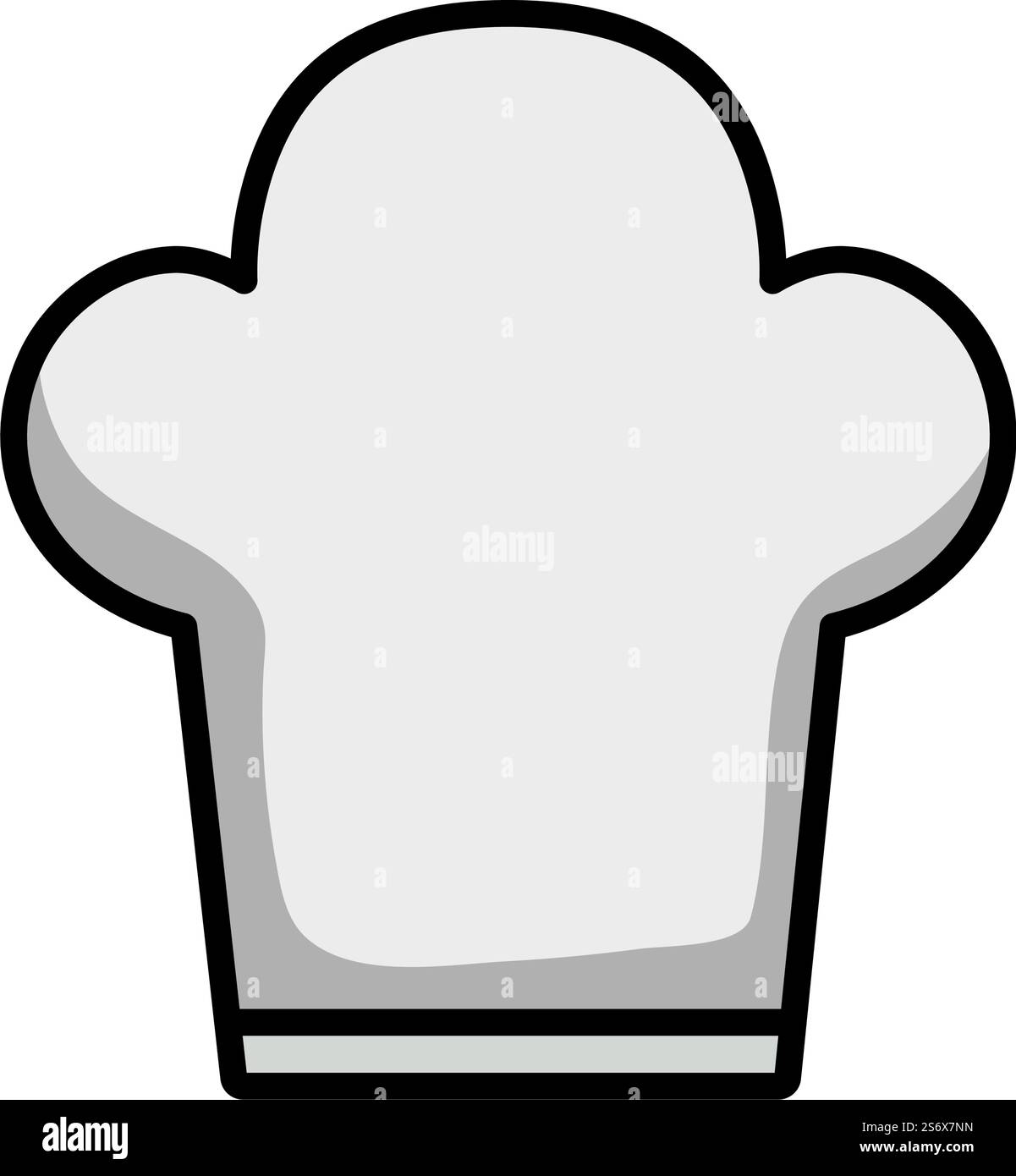 Icon Of Chief Cap. Editable Bold Outline With Color Fill Design. Vector ...