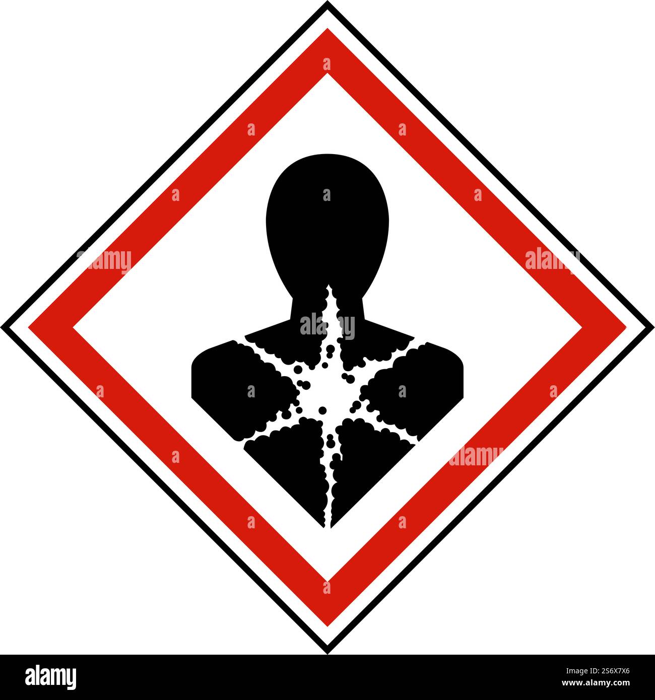 Health Hazard Symbol Label,Longer Term Health Hazard,GHS Hazard ...