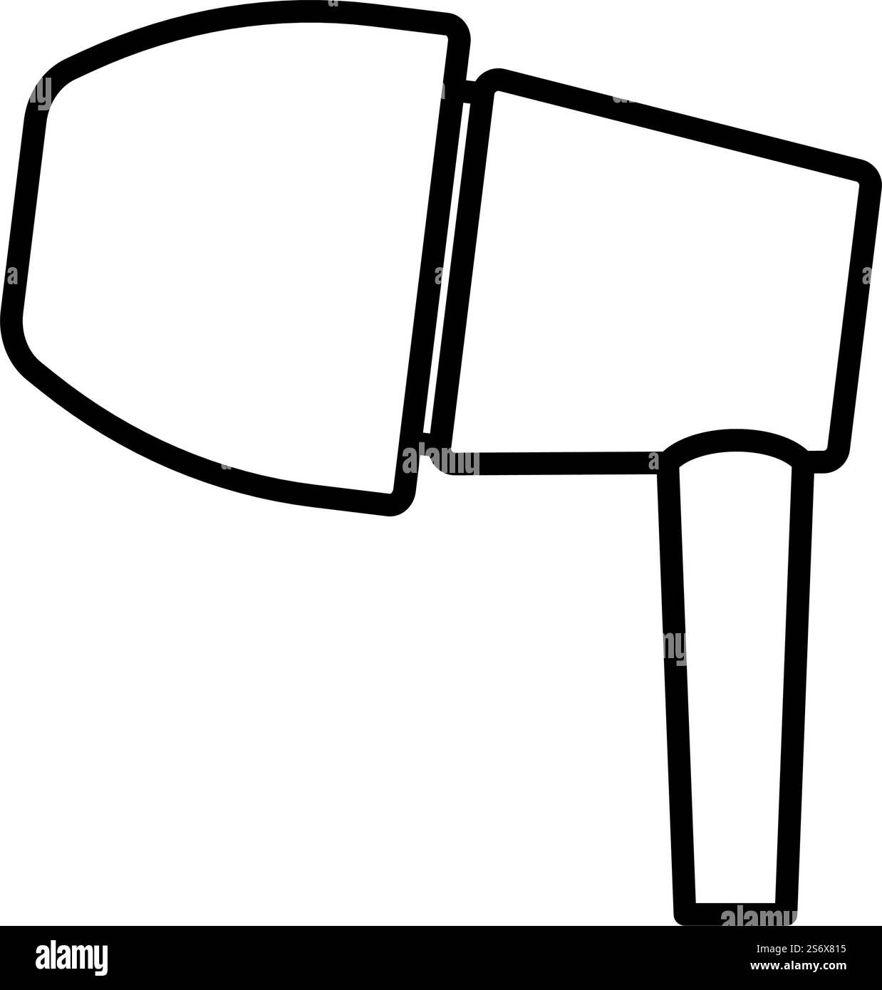 Headset Icon. Bold outline design with editable stroke width. Vector ...