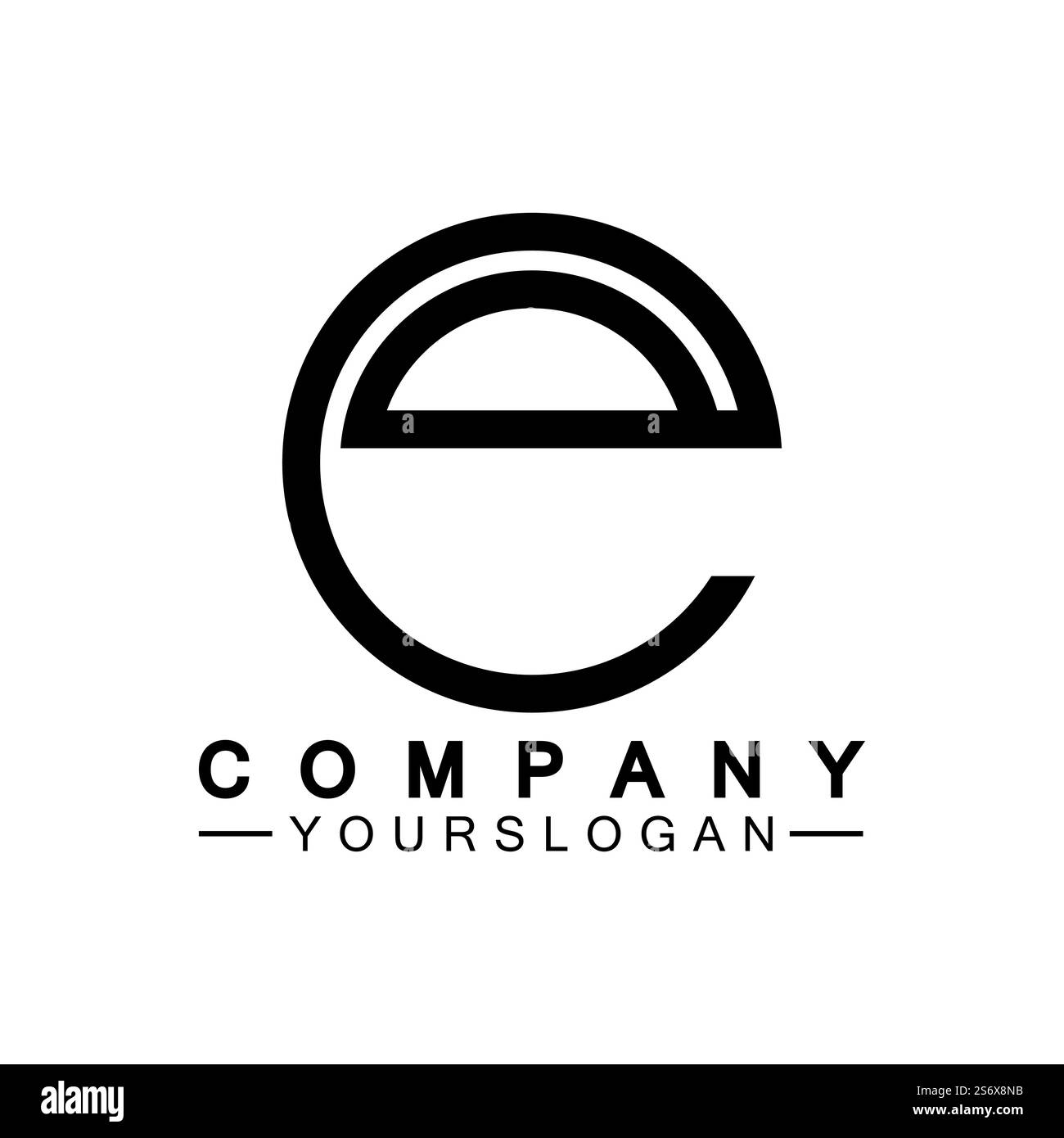 Letter E logo icon design template Stock Vector Image & Art - Alamy