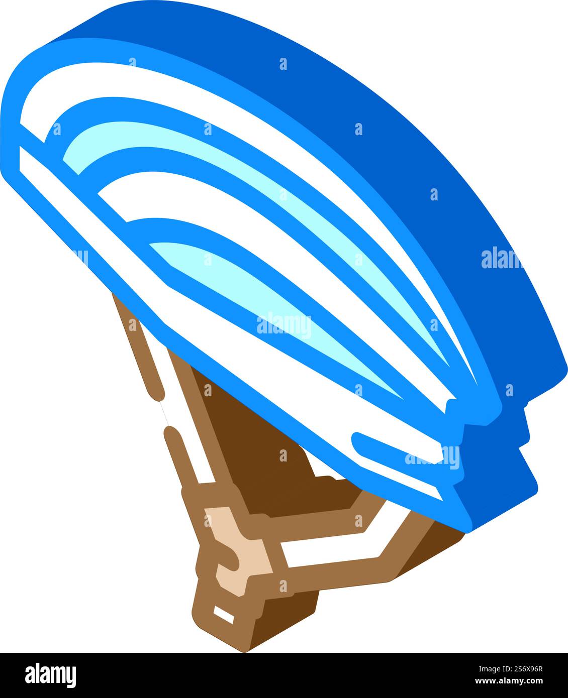 helmet for rider isometric icon vector. helmet for rider sign. isolated ...