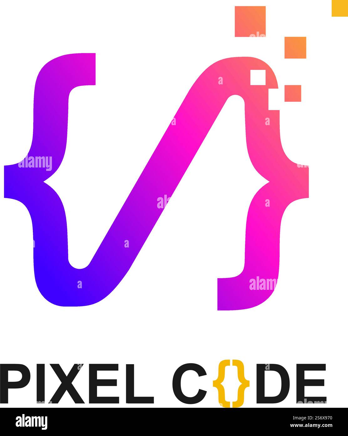 Programming Code technology logo vector template Stock Vector Image & Art - Alamy