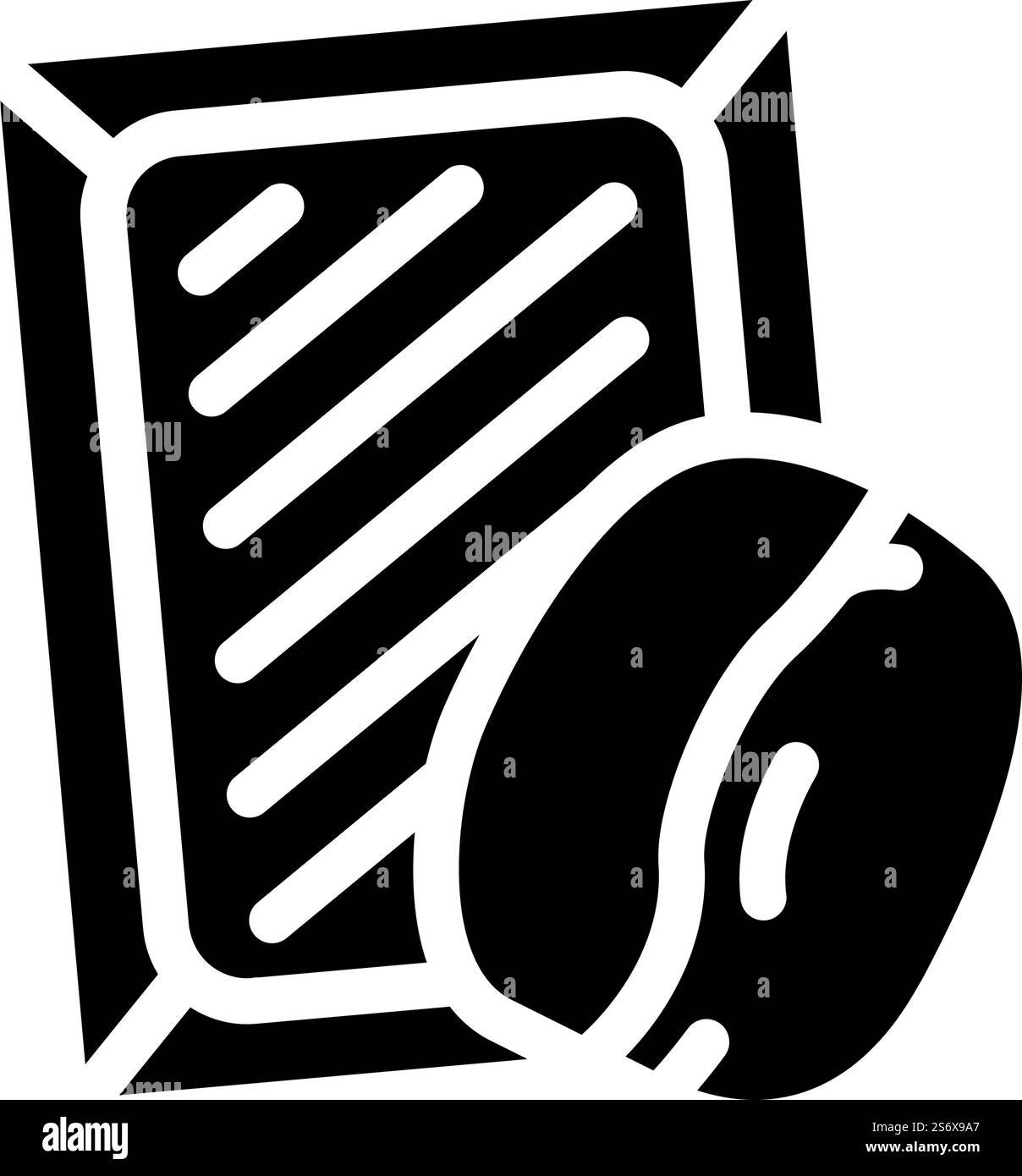 Cup coffee banana cake Black and White Stock Photos & Images - Alamy