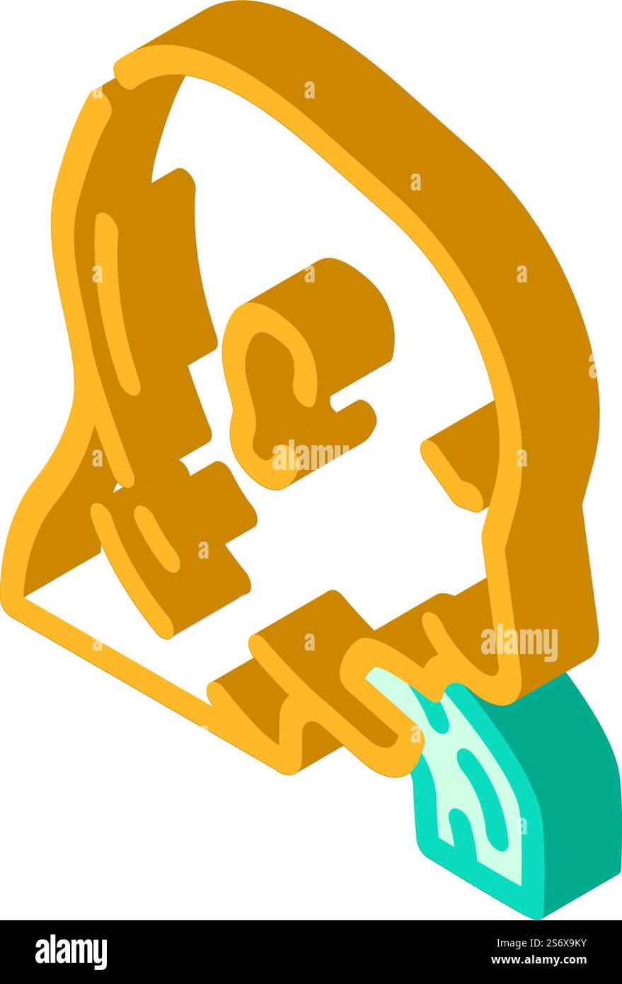 vomit health sick isometric icon vector. vomit health sick sign ...