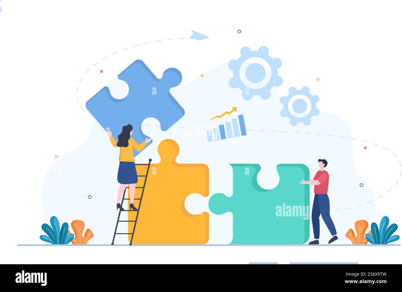 Happy Employee Appreciation Day Cartoon Illustration to Give Thanks or ...