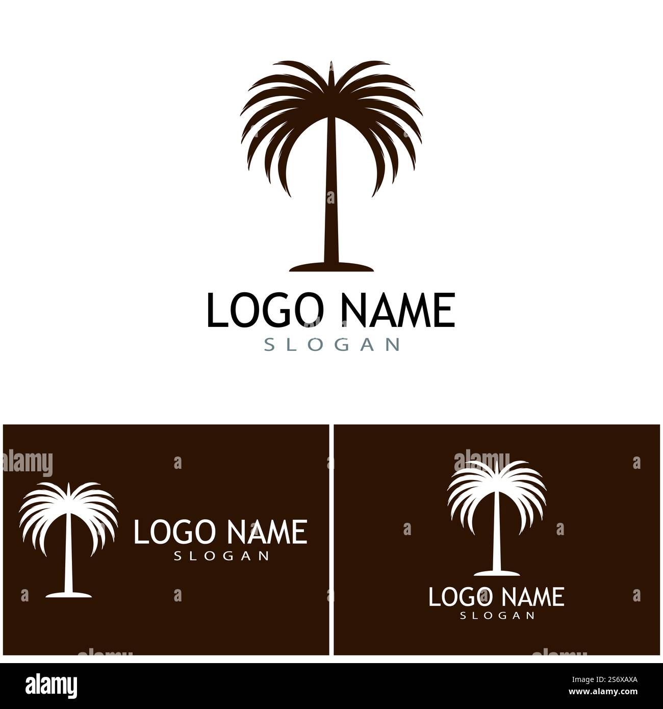 Dates tree Logo Template vector symbol design Stock Vector Image & Art ...