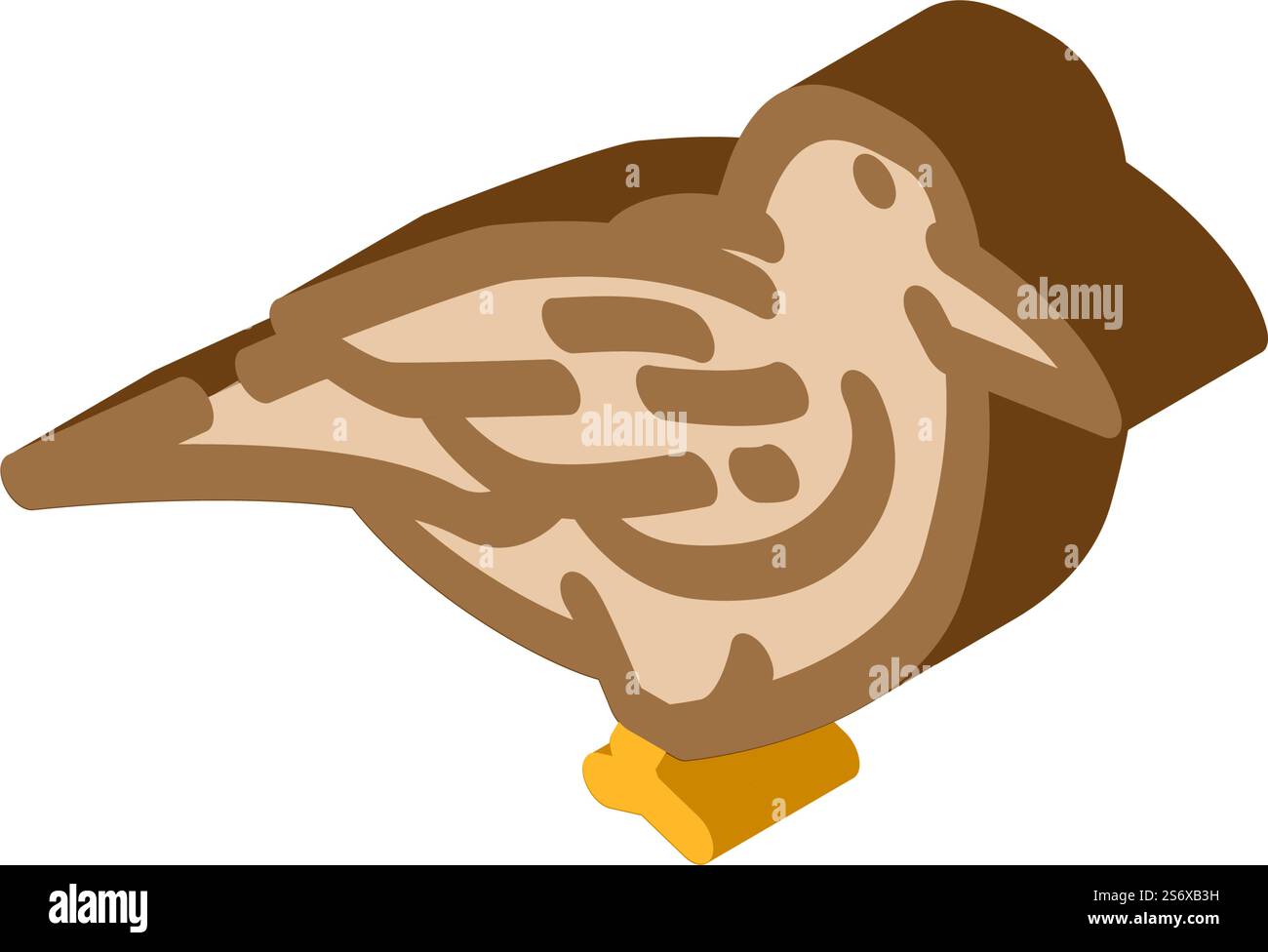 raven bird isometric icon vector. raven bird sign. isolated symbol ...