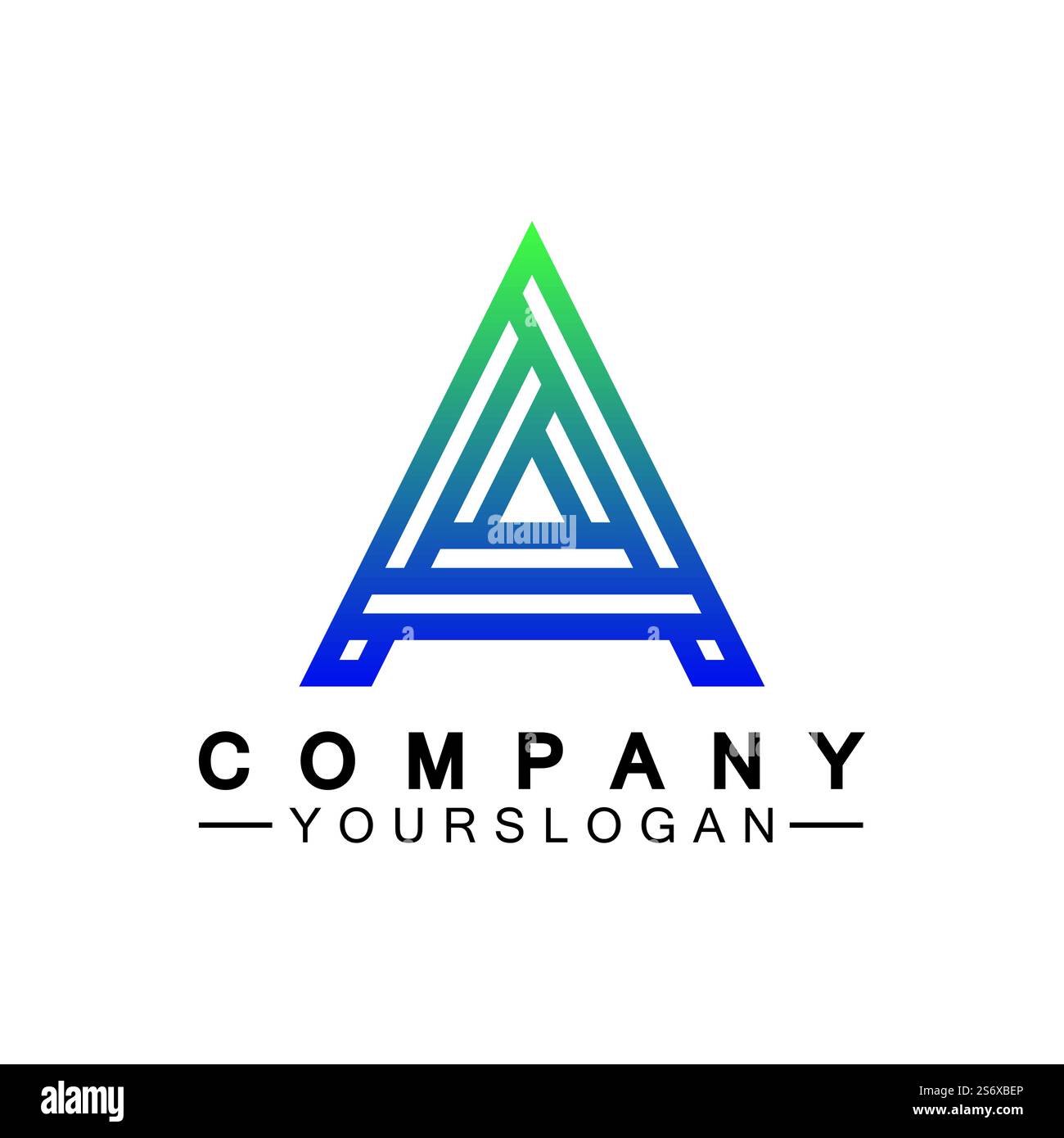 Letter A Monogram Logo Design, Brand Identity Logos Designs Vector ...