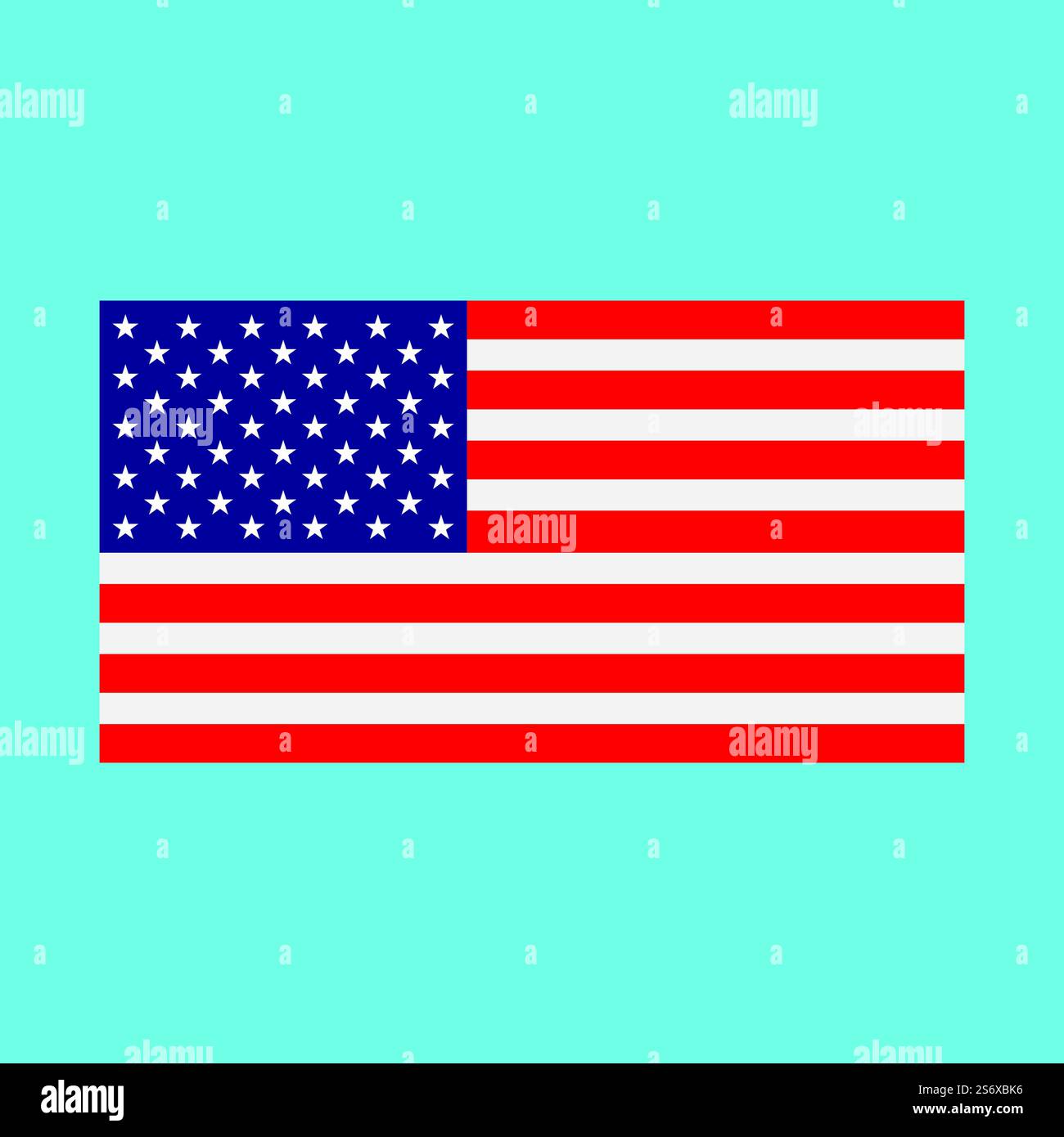 American flag illustration vector design template Stock Vector Image ...