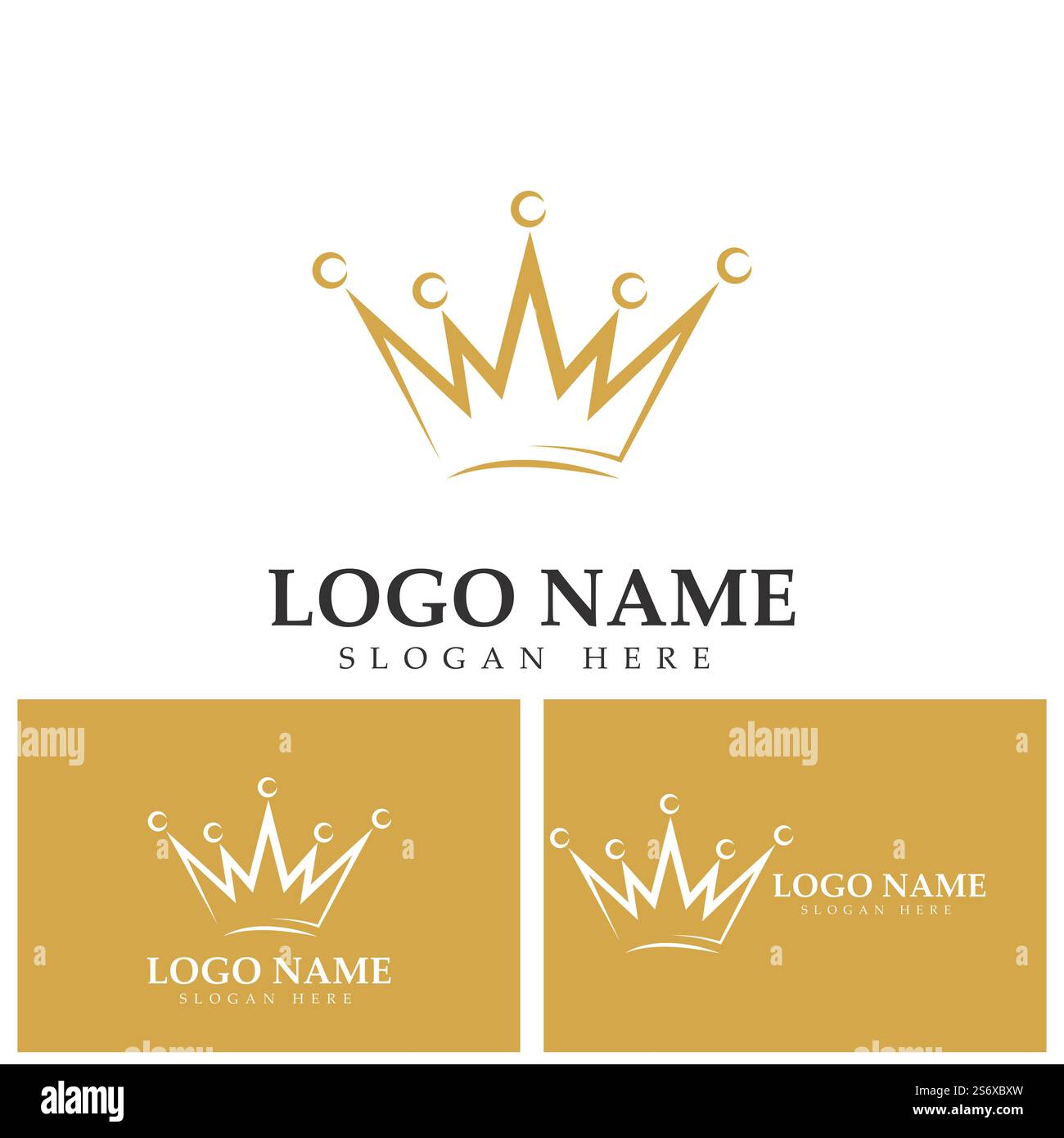 Crown royal graphic design template vector illustration Stock Vector ...