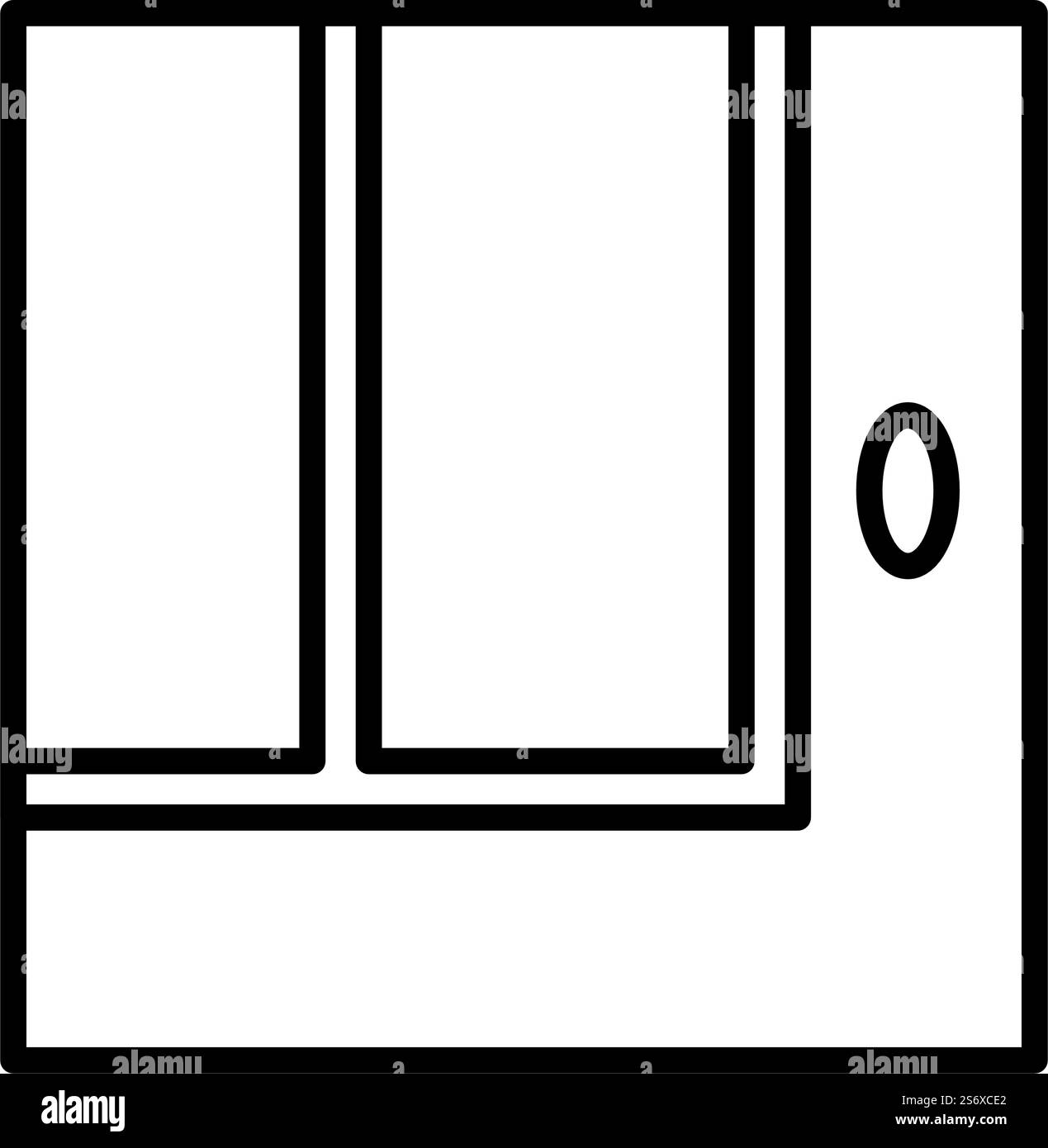 Tennis Replay Ball Out Icon. Bold outline design with editable stroke ...