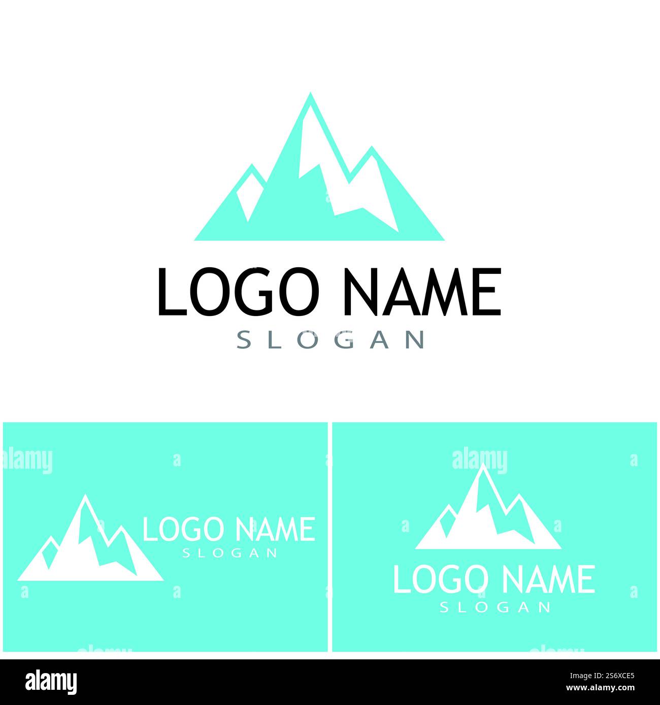 Ice berg Logo Template vector symbol Stock Vector Image & Art - Alamy