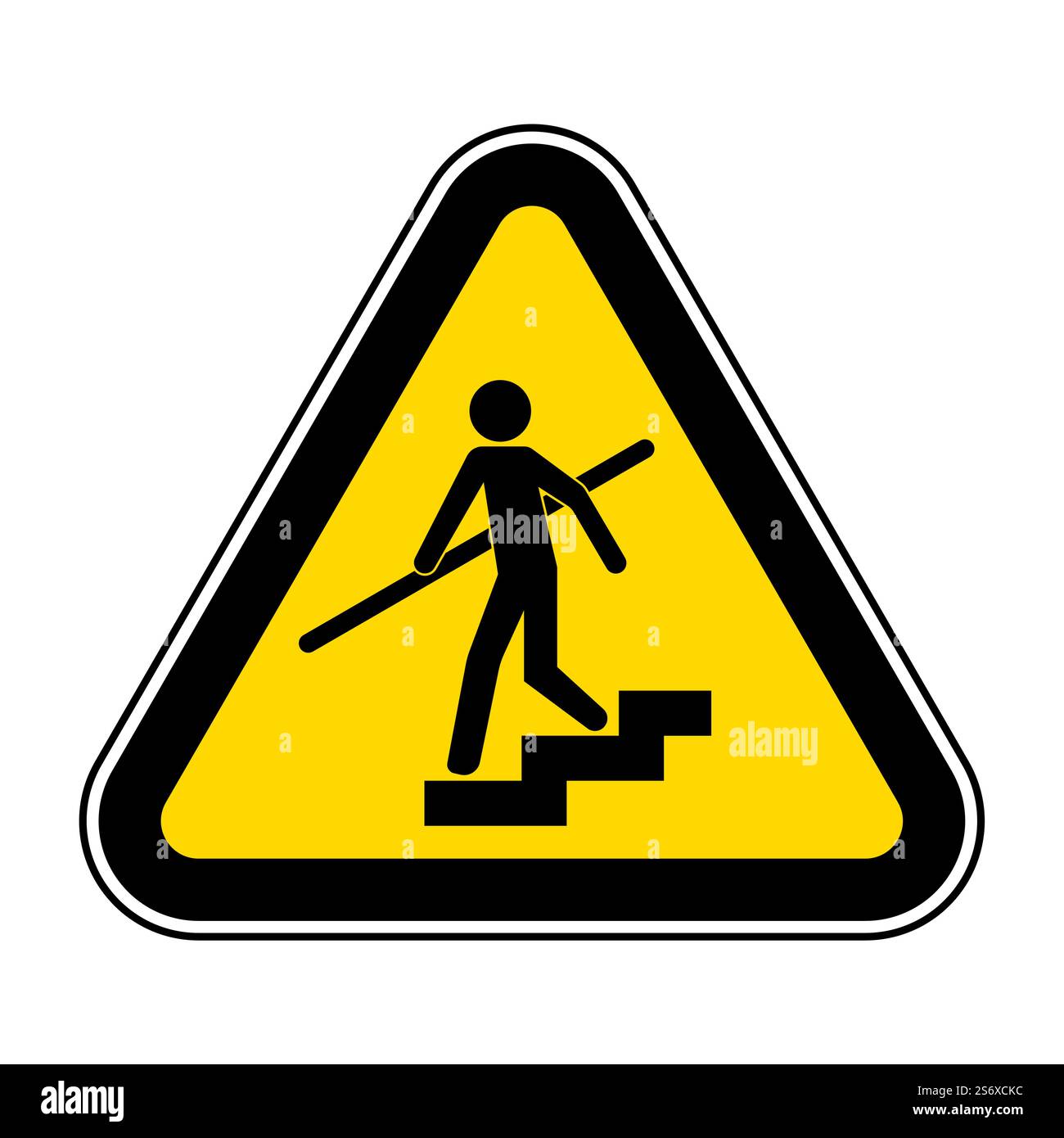 Stairs handrails Cut Out Stock Images & Pictures - Alamy