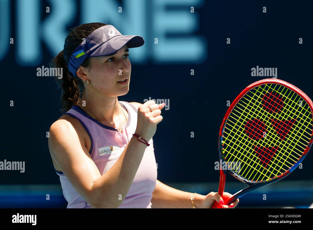 Melbourne, Australia, 18 Jan 2025. Eva Lys (GER) during the 2025 Tennis Australian Open at ...