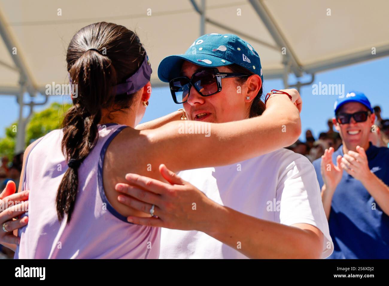 Melbourne, Australia, 18 Jan 2025. Eva Lys (GER) during the 2025 Tennis Australian Open at ...