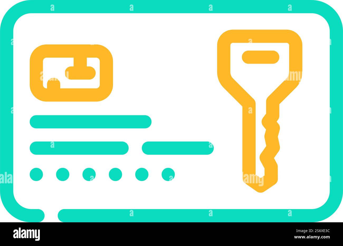 map key color icon vector. map key sign. isolated symbol illustration ...