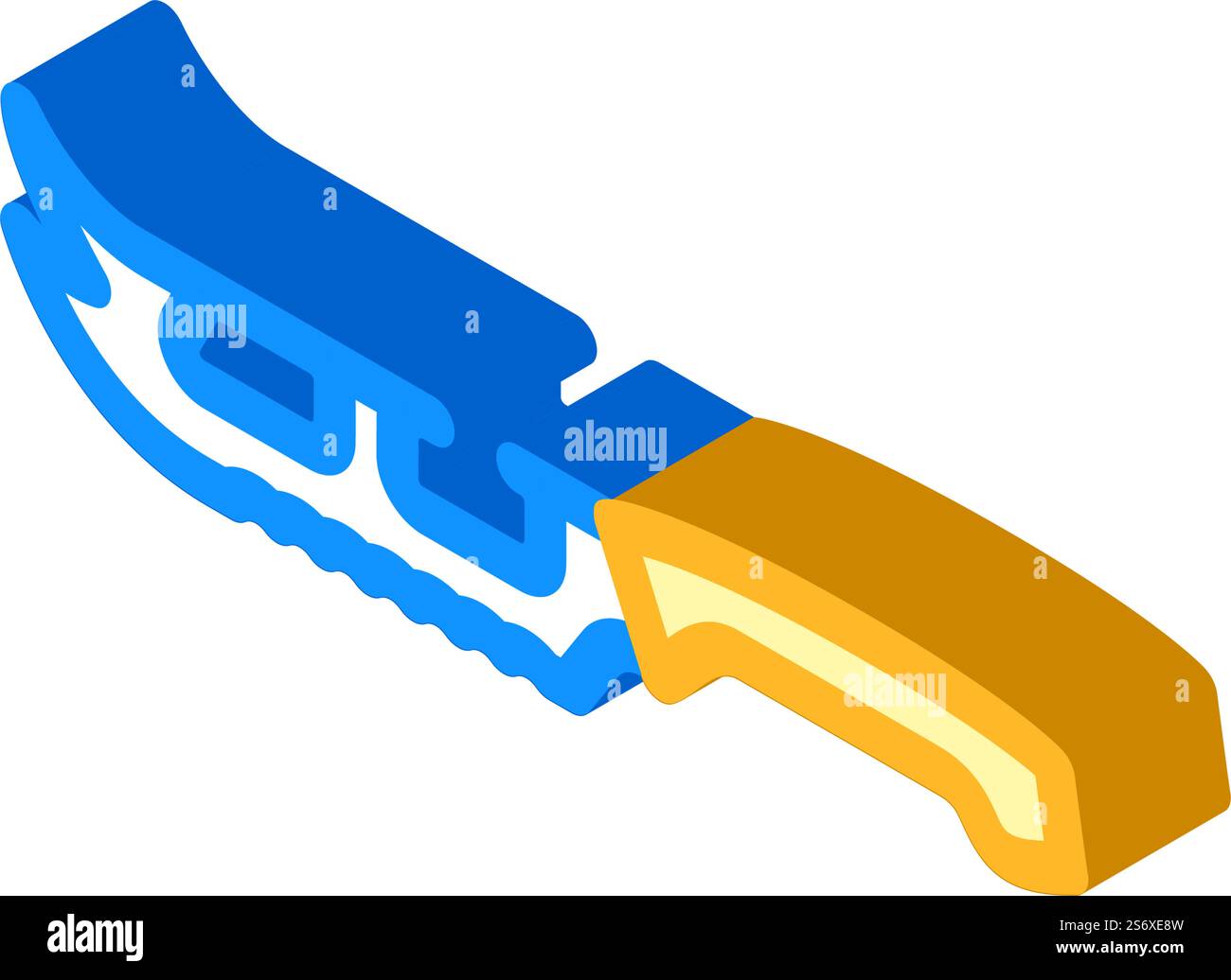 cheese knife isometric icon vector. cheese knife sign. isolated symbol ...